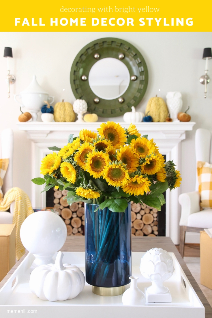 How to Decorate With a Happy Bright Yellow for Fall